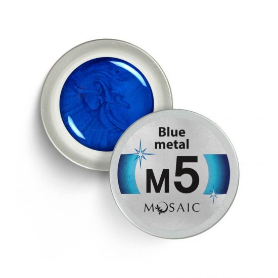 M5 Blue Metal – European Standard – Nail Studio by Olga Khazova